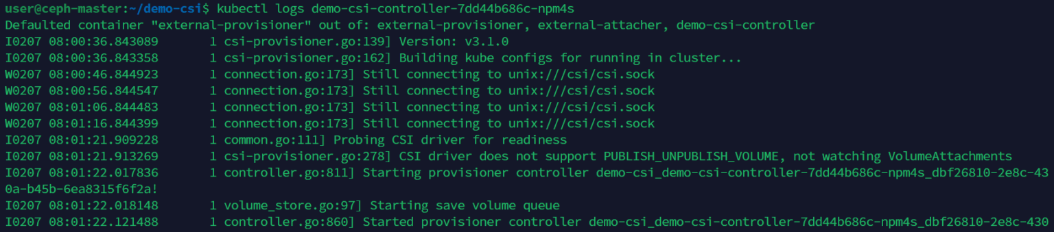 Cách phát triển bộ lưu trữ CSI (Container Storage Interface) cho k8s cùng ví dụ - SDSRV.ai